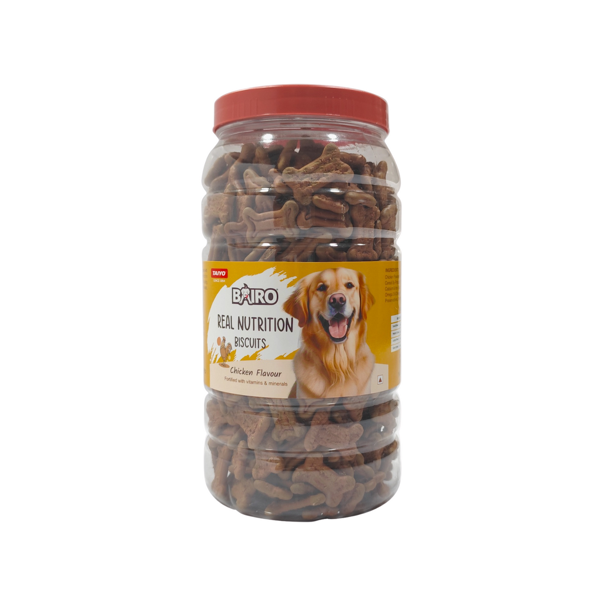 Bairo Dog Treat Biscuit - Chicken flavour all life stages - 500g Pack – PetsNPets Store