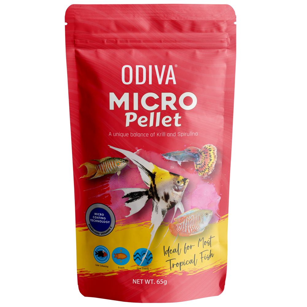 Odiva - Micro Pellet Fish Food - 65gm – PetsNPets Store
