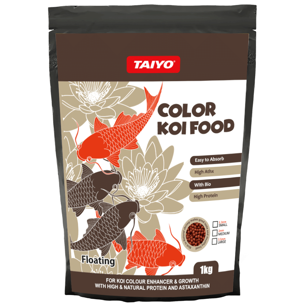 Taiyo - Color Koi Fish Food - 1kg – PetsNPets Store